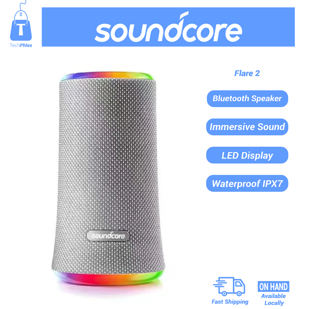 Soundcore Flare 2 Wireless 360 Immersive Speaker | Shopee Philippines