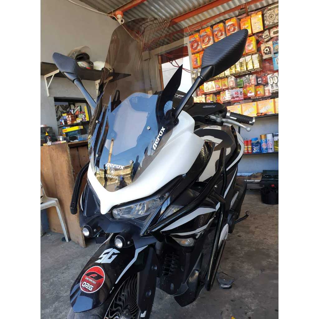 Yamaha Aerox 155 V2 2021-2024 and V1 2019 Rusi Rapid Visor Mask Bracket ...