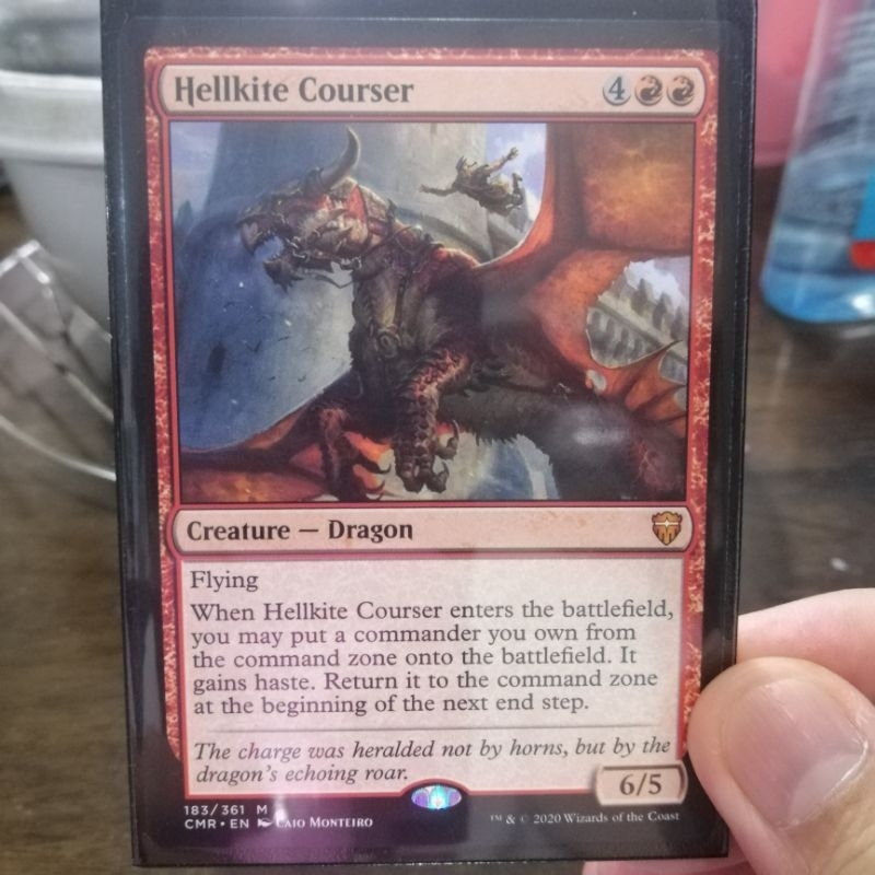 1 Hellkite Courser CMR MTG card magic the gathering EDH | Shopee Philippines
