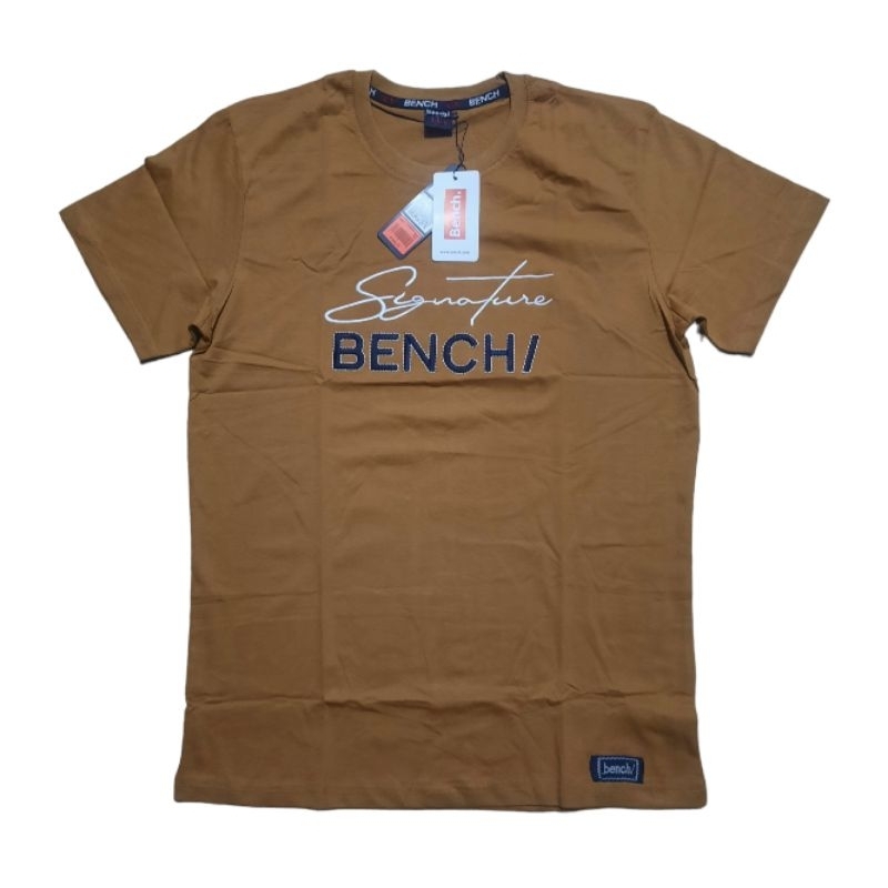 BENCH Men's Tshirt Branded Overrun ( Embroid Print ) | Shopee Philippines