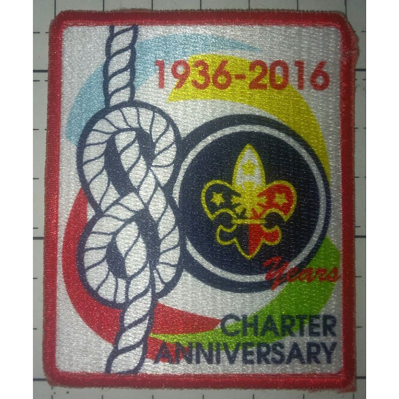 2016 80th Charter Anniversary Philippine Scout Patch Badge | Shopee ...