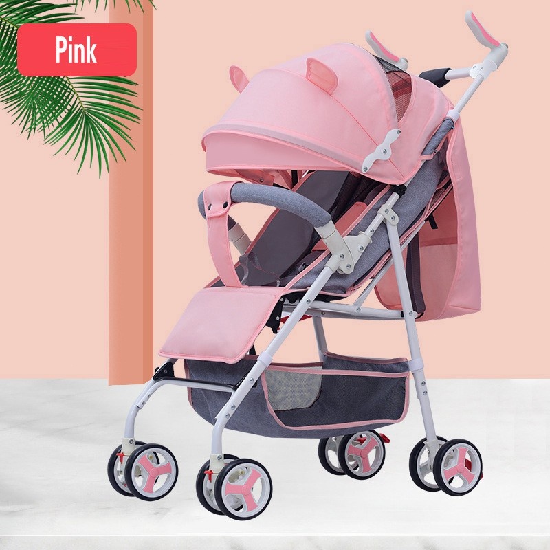 Stroller for baby Foldable stroller Baby Adjustable Lightweight ...
