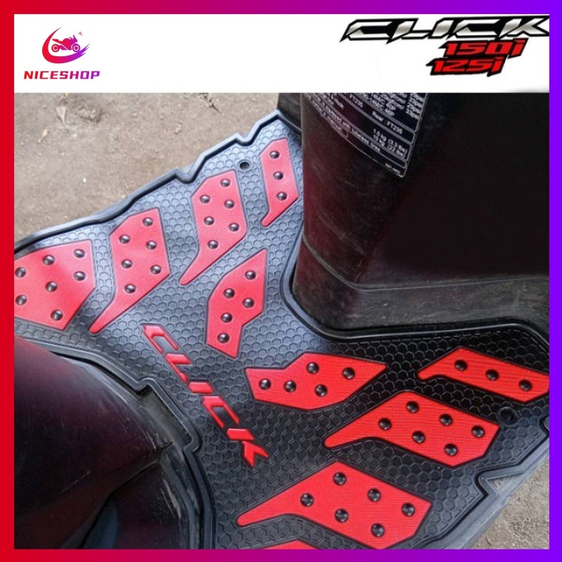 MOTOR RUBBER FOOT BOARD FOR HONDA CLICK 125i /150i MATTING WITH BOLTS ...