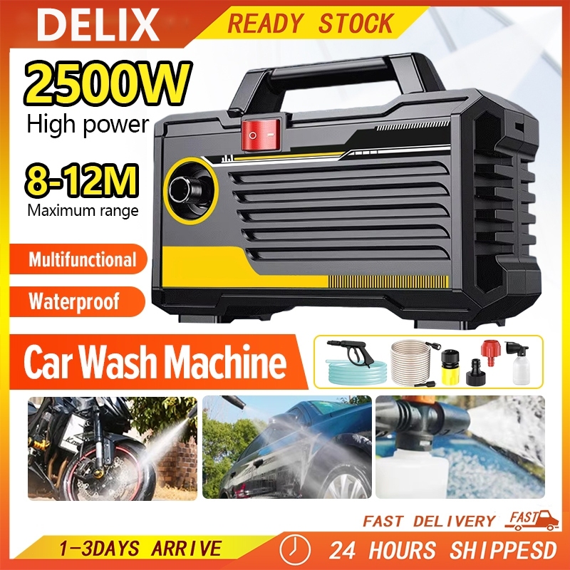 【Warranty】3000W Water Jet Car High Pressure Cleaner High Pressure Portable Water Jet Wash ...