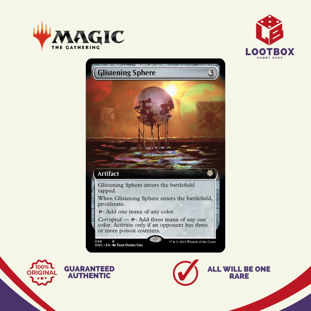 Magic the Gathering: Glistening Sphere (Rare) - All Will Be One ...