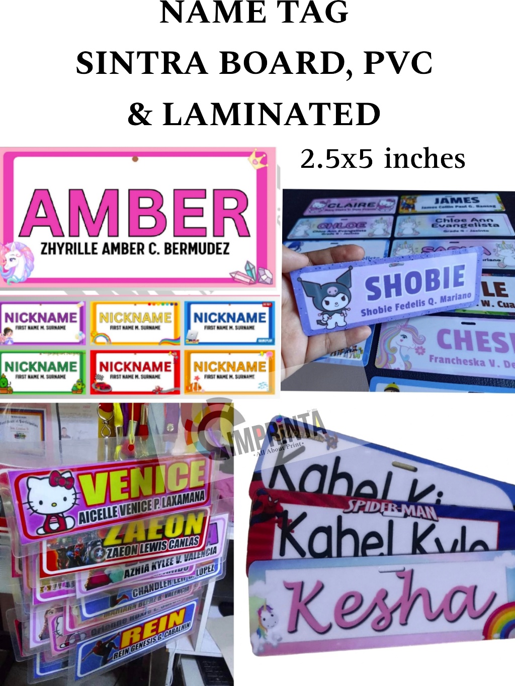 Personalized School Name Tag | Shopee Philippines