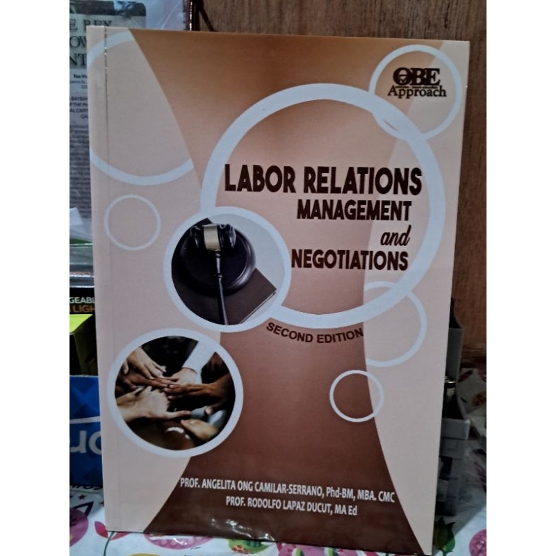 Labor Relations Management and Negotiations 2nd ed. 2023© by Serrano Original Brandnew | Shopee ...