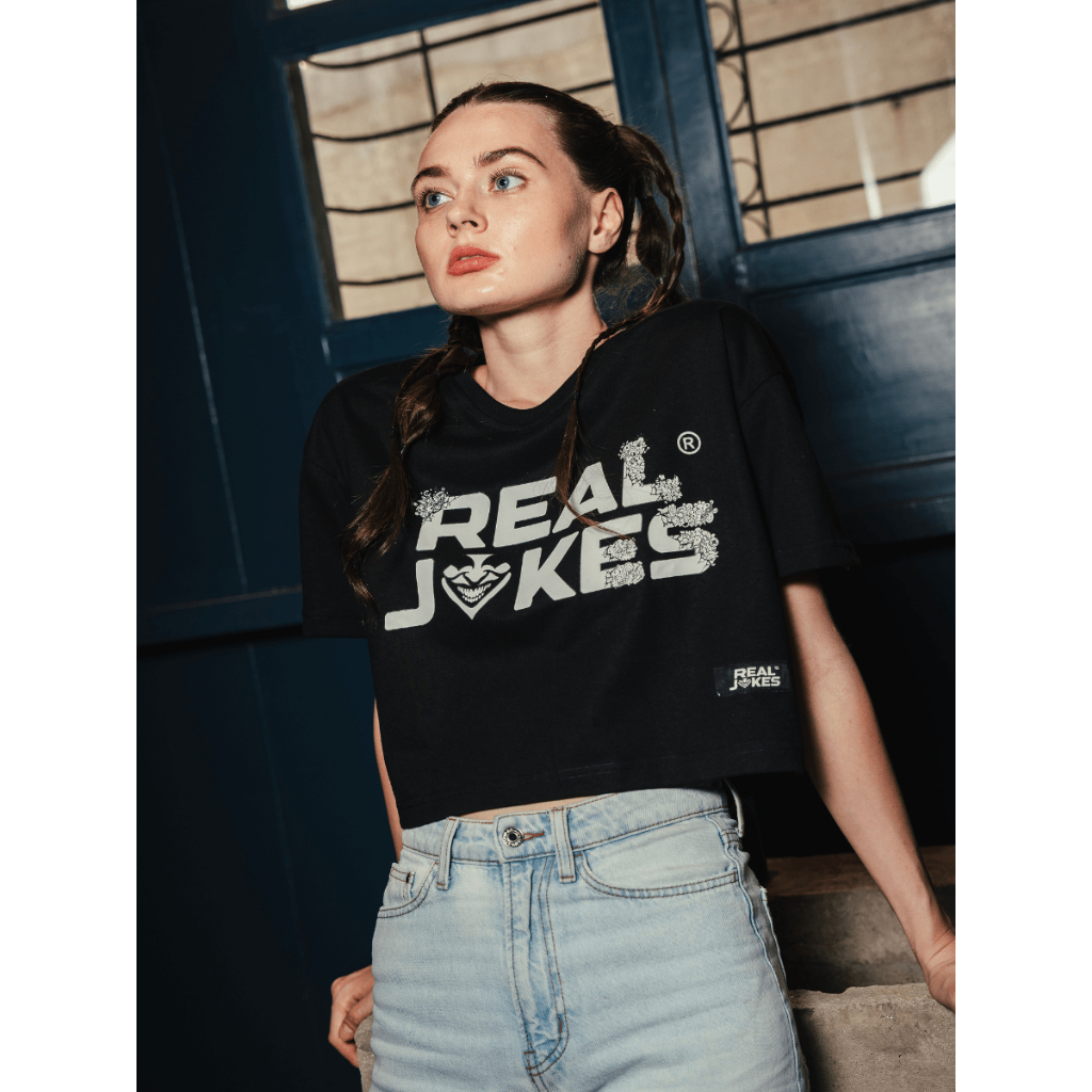 Real Jokes Clothing Doods Crop Top Black | Shopee Philippines