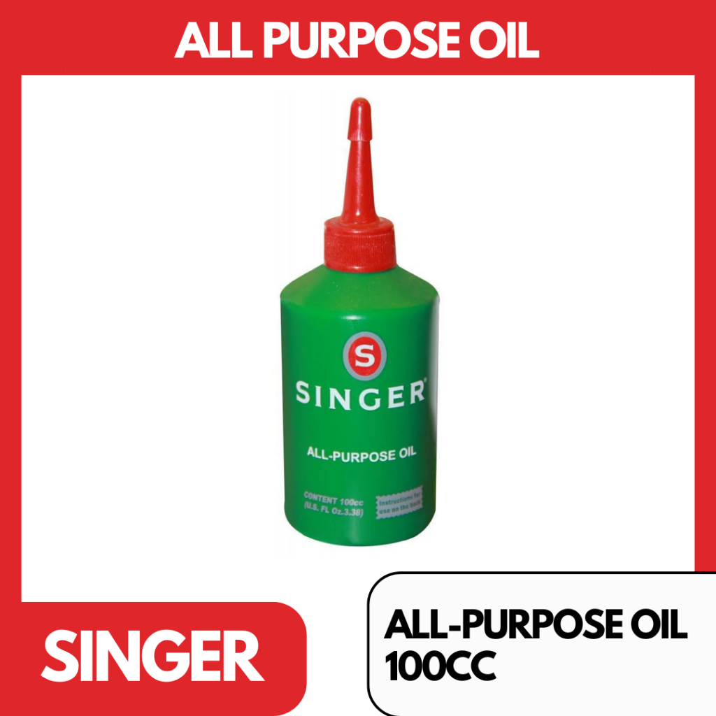 Singer All Purpose Oil 100cc | Shopee Philippines