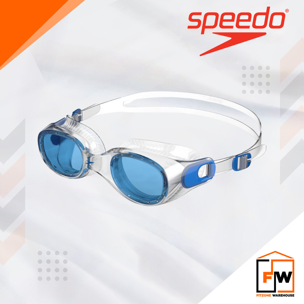 Speedo Futura Classic Swimming Goggle (Blue/Clear) | Shopee Philippines