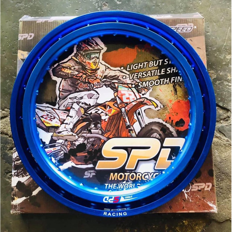 SPD SPEED Quality Rim Alloy 1.60x21 ONLY (blue color) Motocross & trail ...