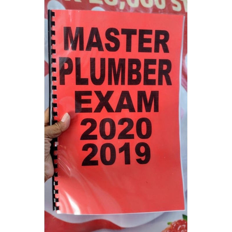 MASTER PLUMER LICENSURE EXAMINATION 2019-2020 | Shopee Philippines