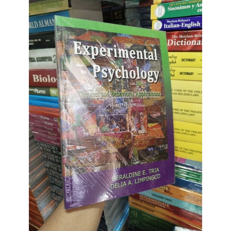 EXPERIMENTAL PSYCHOLOGY BY. TRIA ( BRAND NEW ) | Shopee Philippines