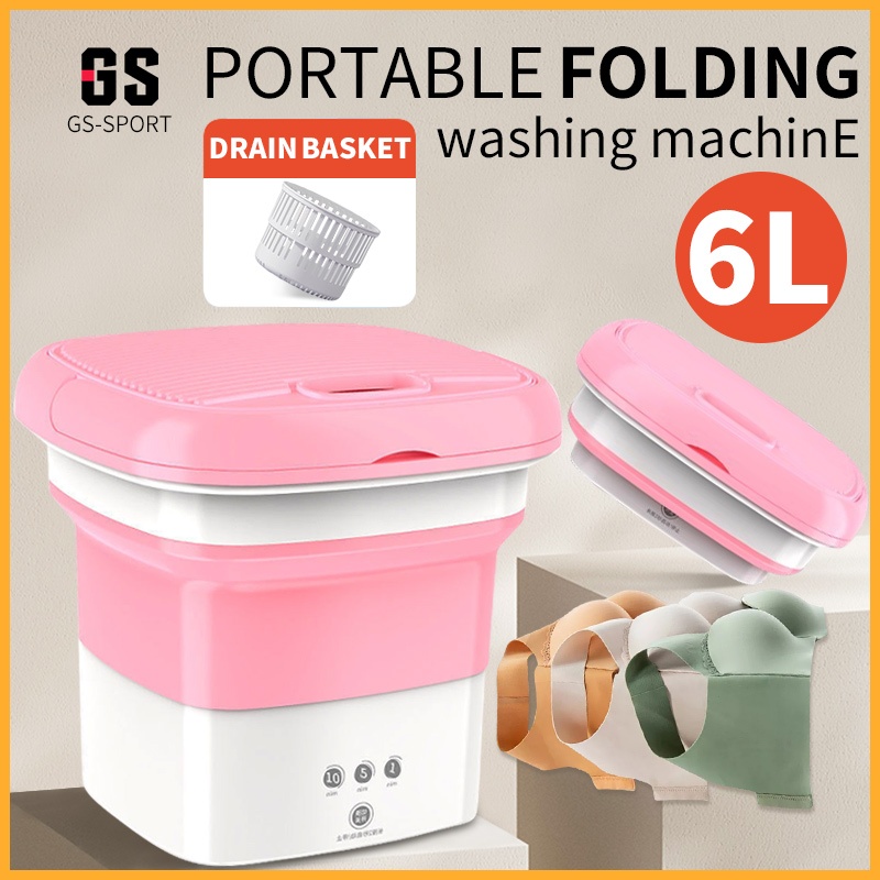 portable washing machine 6L/8L/15L automatic mini foldable washing ...