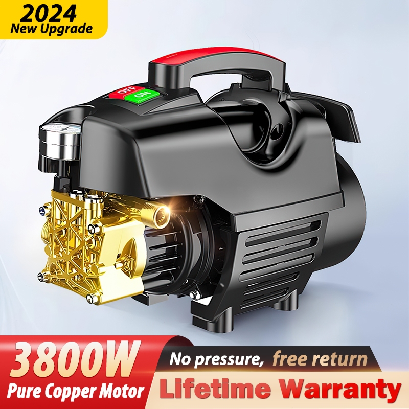 [Ready Stock] 3800W Turbo High Pressure Washer Household Power Sprayer ...