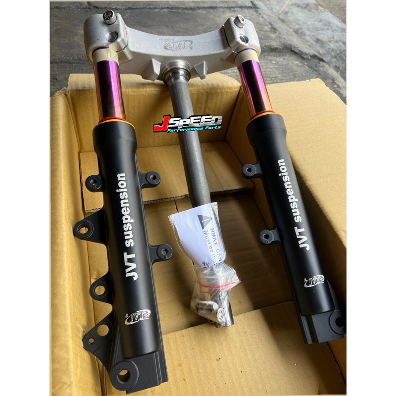 JVT front suspension w/cnc forge tpost 33mm tube for nmax v1/v2 | Shopee Philippines