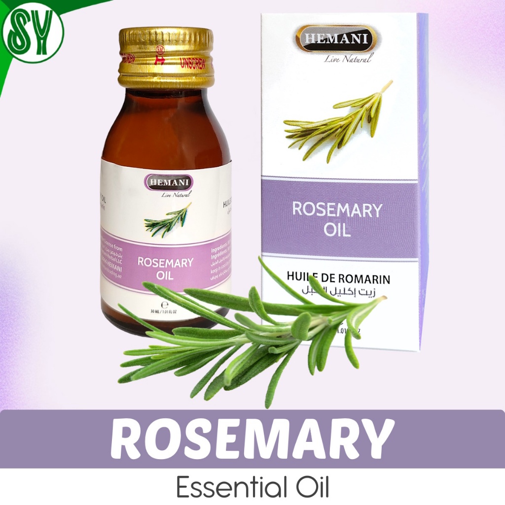 Hemani Natural Herbal Rosemary Essential Oil 30ml | Shopee Philippines