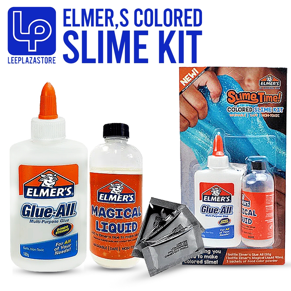 *Elmer's Colored Slime Kit/Vibrant slime creations | Shopee Philippines