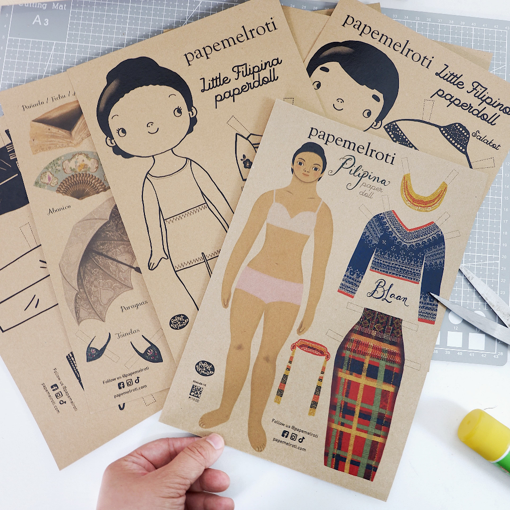 Papemelroti Articulated Paper Puppets | Paper Dolls | Philippine Heroes ...