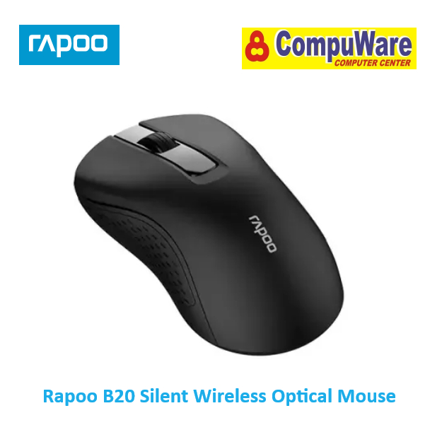 Rapoo B20 Silent Wireless Optical Mouse | Shopee Philippines