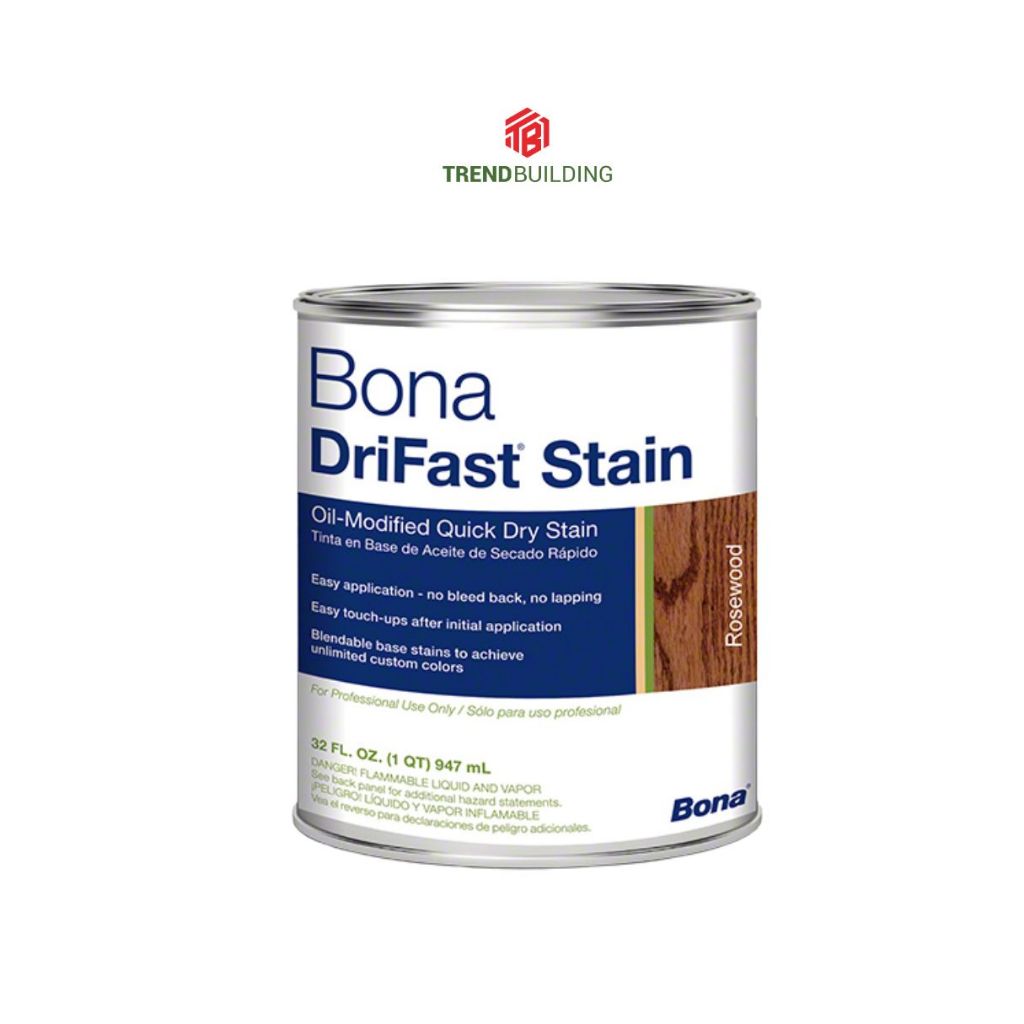 Bona (Made in Sweden) Dri Fast stain 1qrt/can | Shopee Philippines