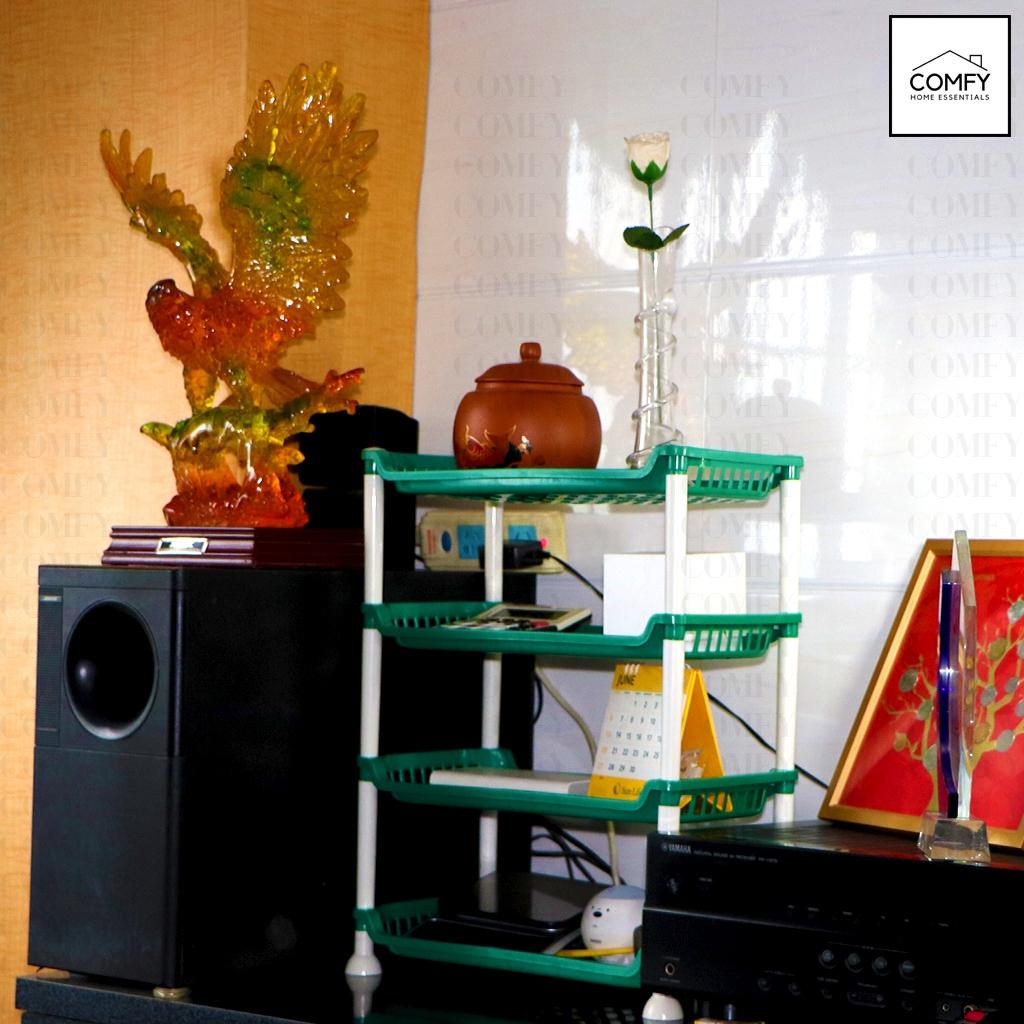 (3/4 Layers) Multi-purpose Utility Tray Rack Home Desk Kitchen ...