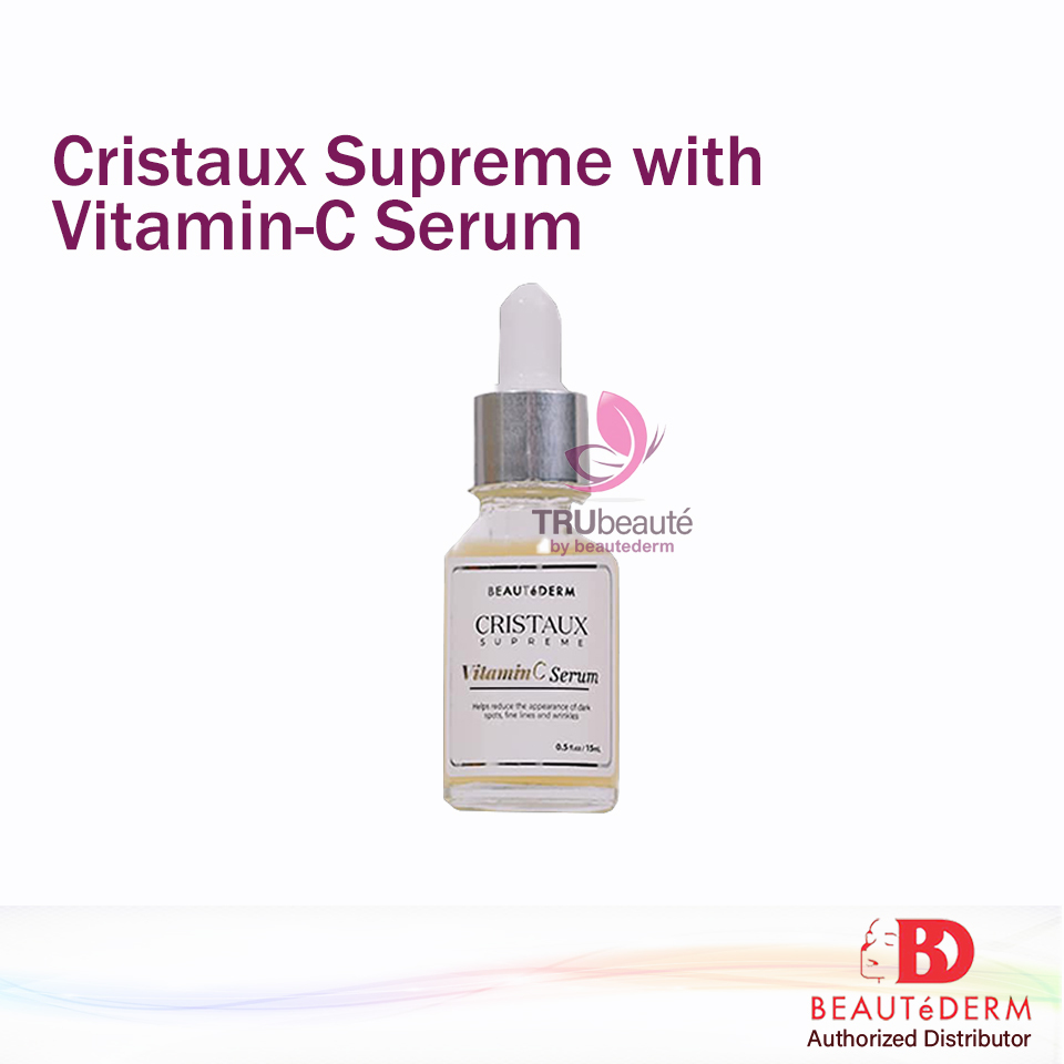 Beautederm Cristaux Supreme Elixir Serum with Vitamin C Serum | Shopee ...