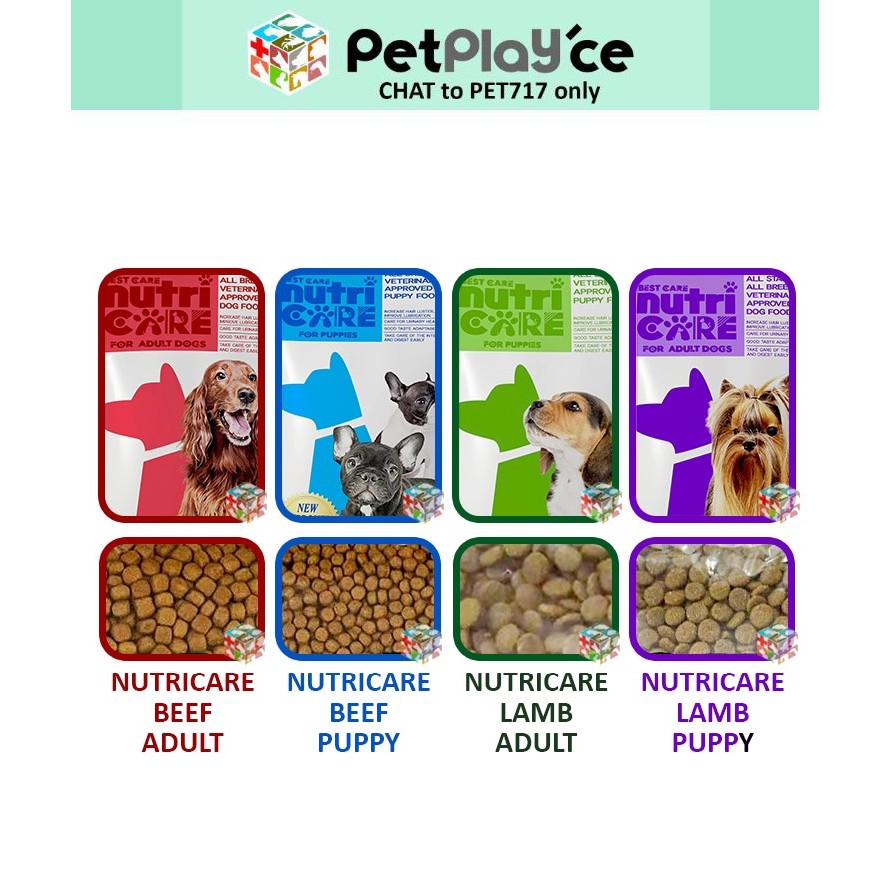 Nutricare Veterinarian Approved Formula Beef Lamb for Dog Food Adult ...