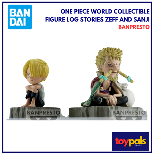 Banpresto One Piece WCF Log Stories Sanji and Zeff | Shopee Philippines