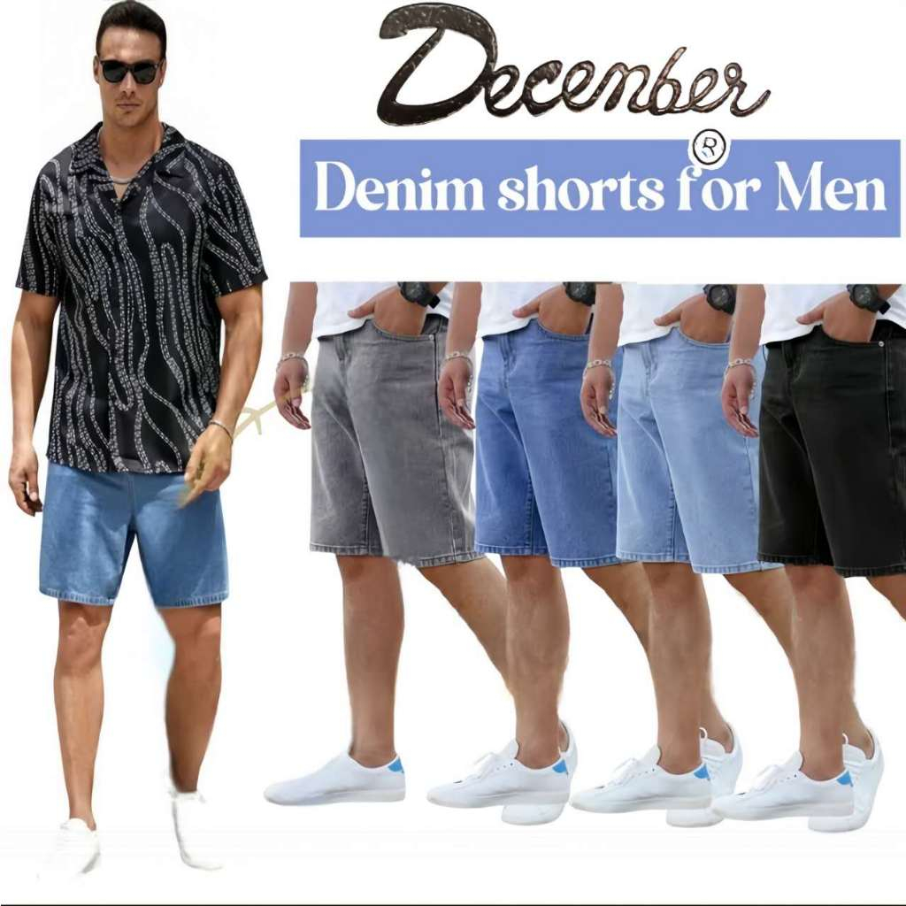 Maong Shorts Stretchable For Men | Shopee Philippines