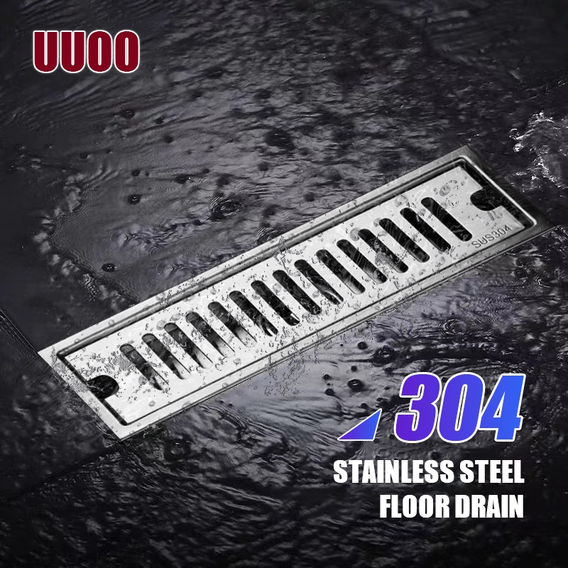 UUOO Stainless Steel Rectangular Floor Drain with Odor Trap Anti Insect ...