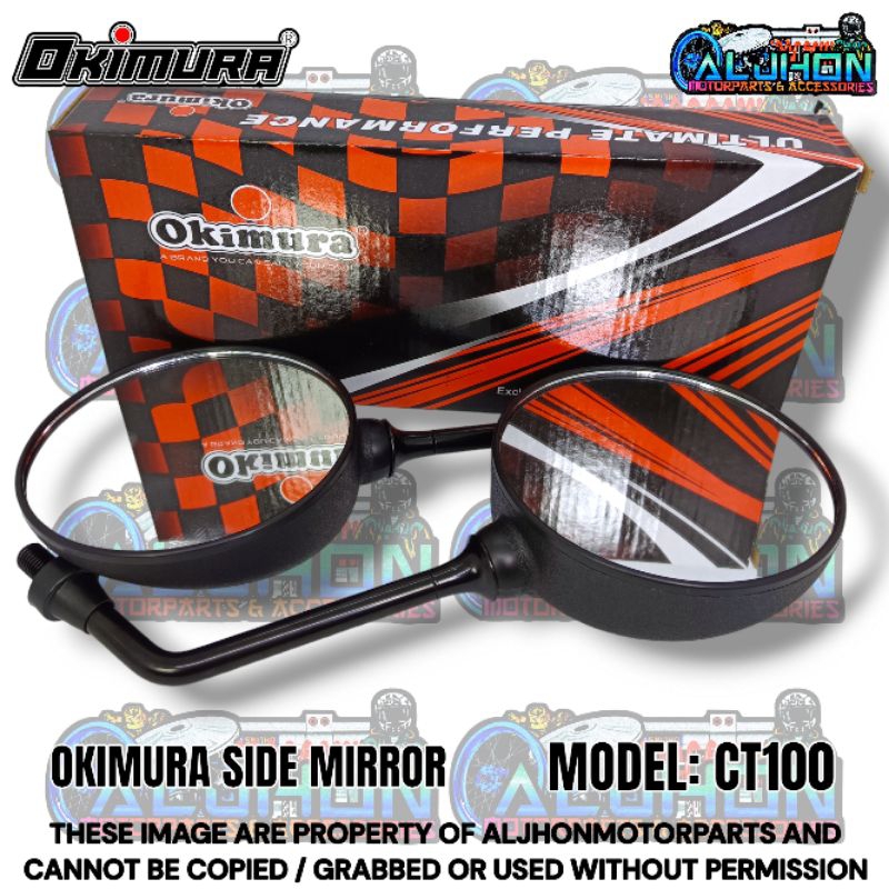 OKIMURA CT100 Bajaj SIDEMIRROR | Shopee Philippines