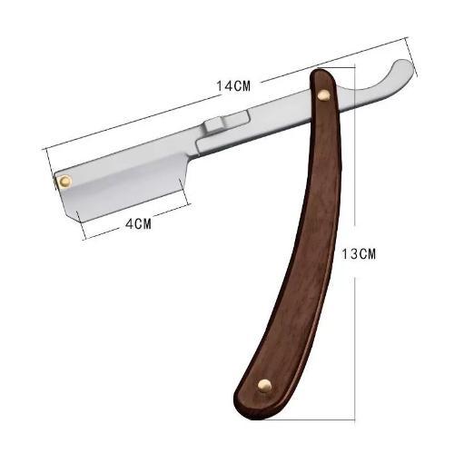 Labaha Folding Barber Razor Shaver Edge Manual Steel Trimming Beard ...