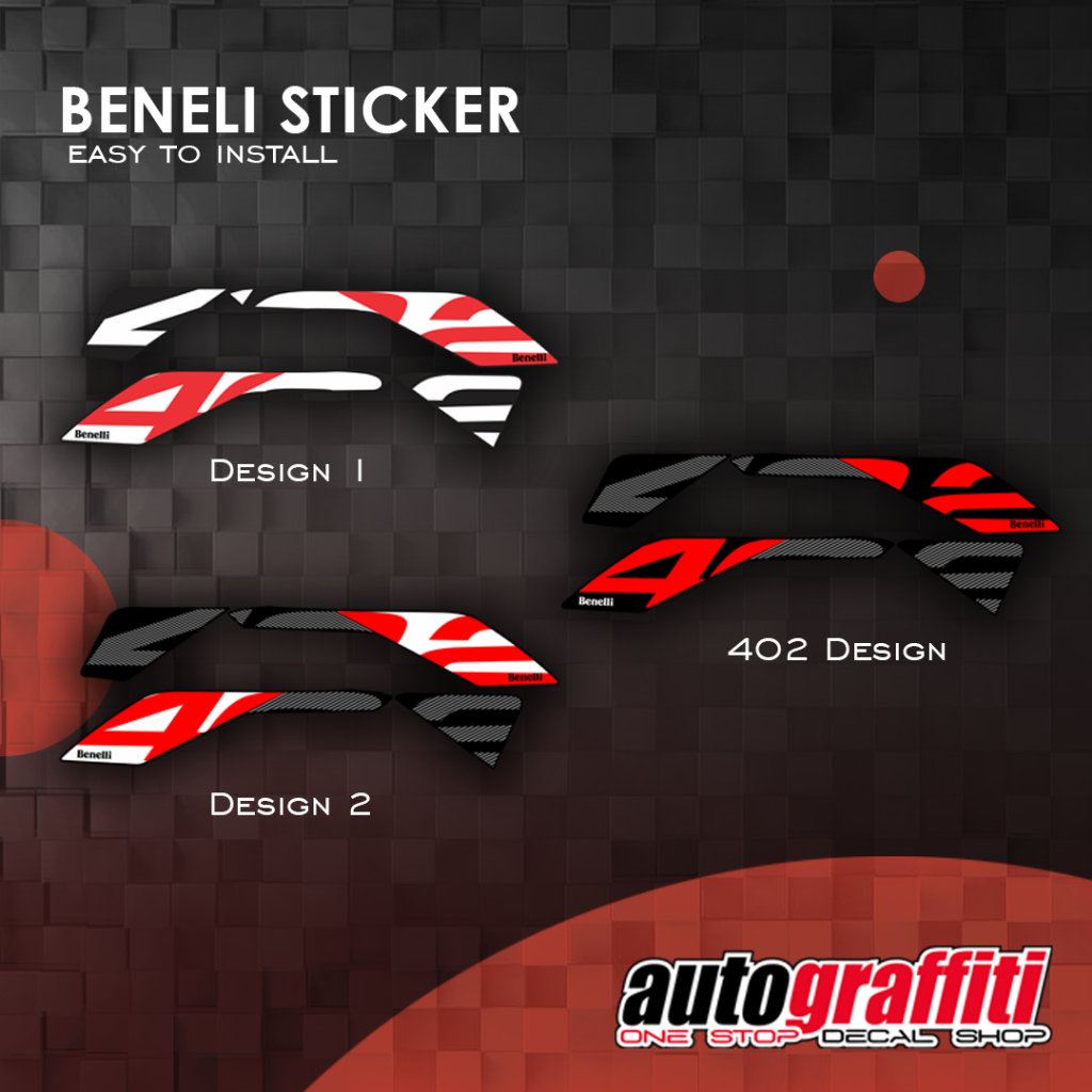 Benelli 302s Decals Quality Sticker (402 Decal) | Shopee Philippines