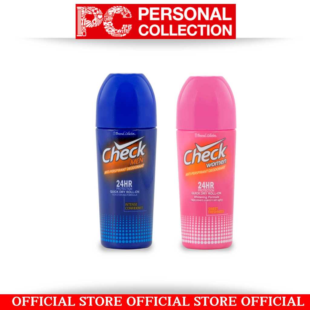 Personal Collection Check Men and Women Deodorant Anti Perspirant 24 ...