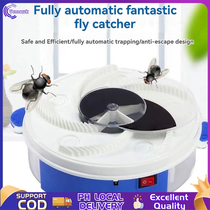 Electric Automatic Flycatcher fly trap Fly-catching Artifacts Insect ...