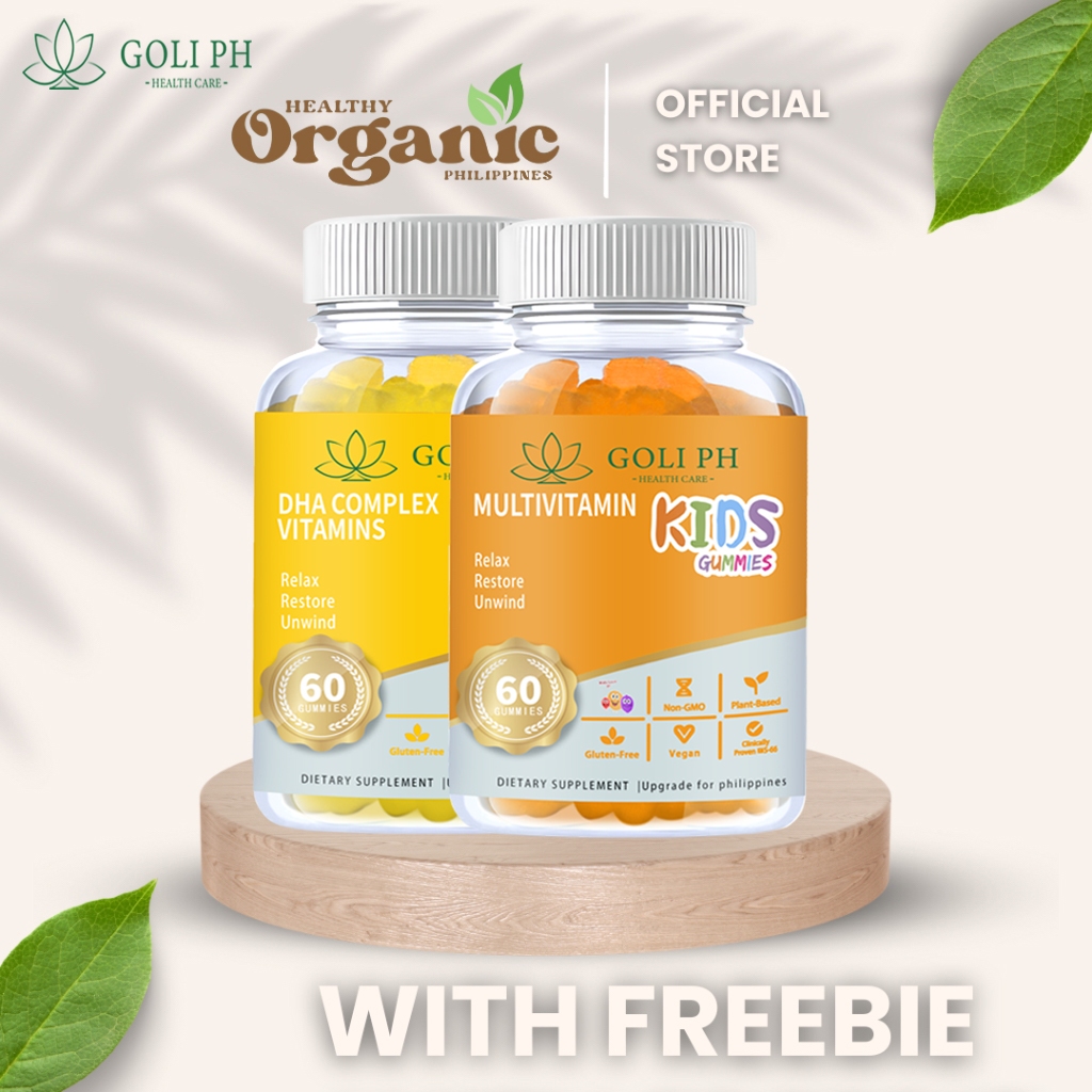 Goli ph DHA Gummies for Kids Vitamins Support Brain Health Gummy for ...
