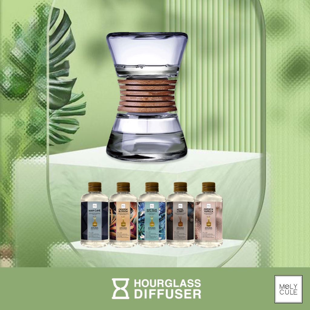 MOLYCULE Hourglass Diffuser Home Fragrance Hotel Scent | Shopee Philippines