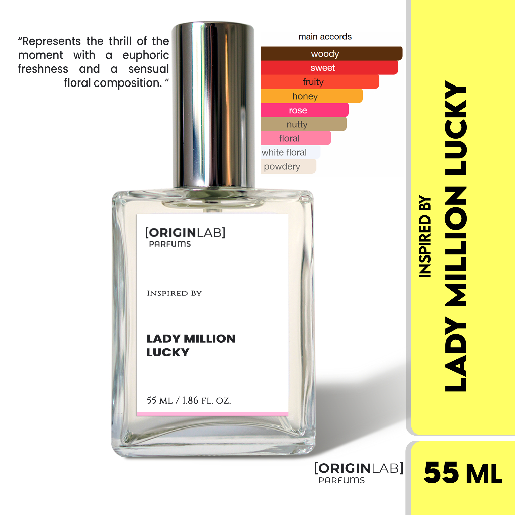 LaDY MILLLION LuCKY Inspired Perfume ORIGINLAB Parfum Oil Based Perfume ...