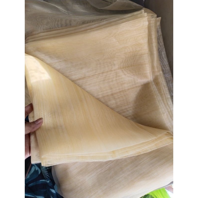 PINYA ORGANZA FABRIC ONLY(PER YARD) | Shopee Philippines