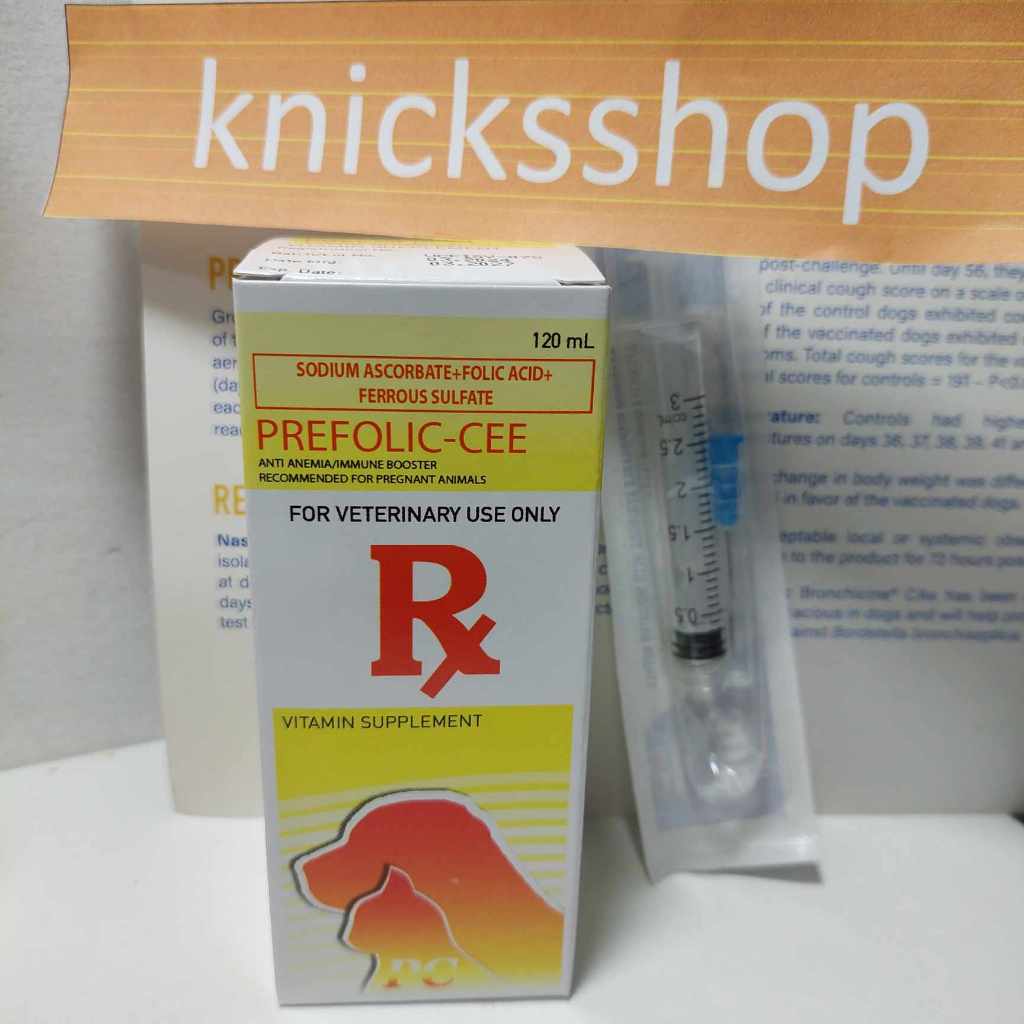 Prefolic-Cee + SYRINGE (Sodium Ascorbic + Folic Acid + Ferrous Sulfate ...