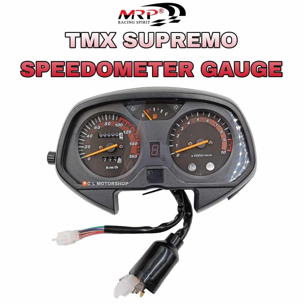 MRP TMX SUPREMO SPEEDOMETER GAUGE | Shopee Philippines
