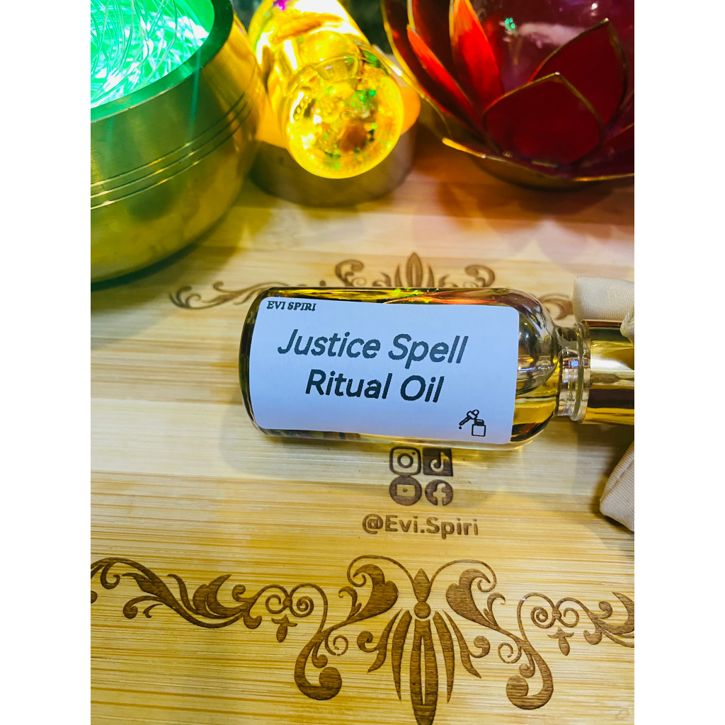 Witchcraft Justice Spell Ritual Oil | Shopee Philippines