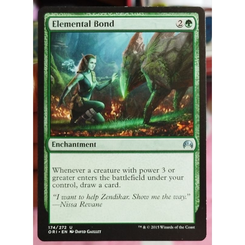 Elemental Bond (Magic the gathering) | Shopee Philippines