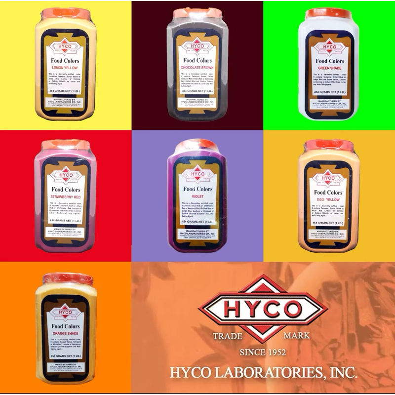 HYCO FOOD COLOR (454g) | Shopee Philippines