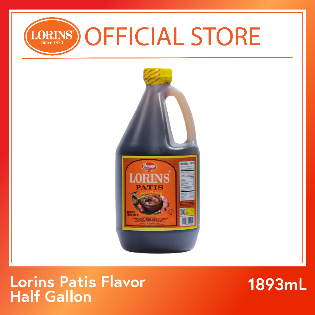 Lorins Patis Flavor Half Gallon | Shopee Philippines