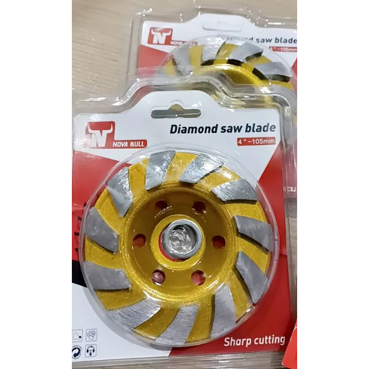 Diamond Cup Wheel 4" Concrete Masonry Grinding Disc Heavy Duty ...
