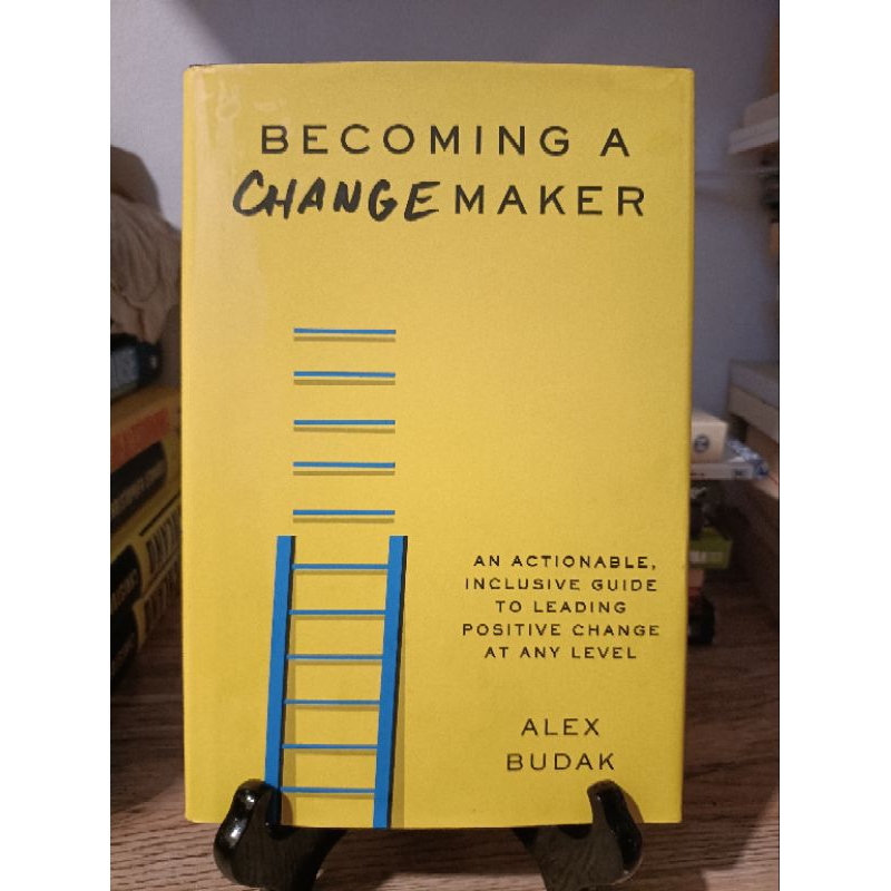 BECOMING A CHANGE MAKER by ALEX BUDAK (HARDCOVER) | Shopee Philippines