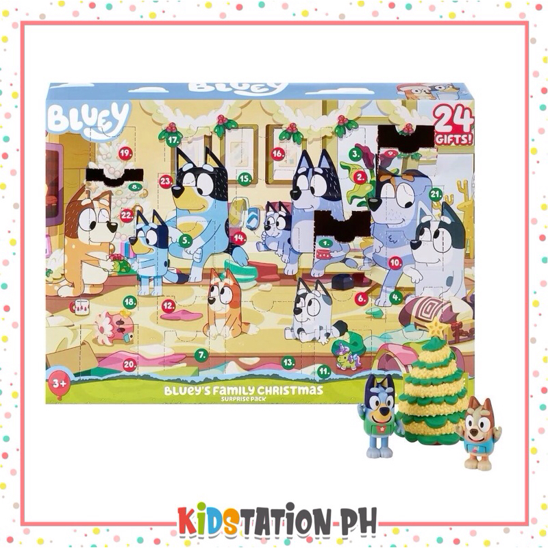 Bluey Family Christmas Surprise Pack | Shopee Philippines