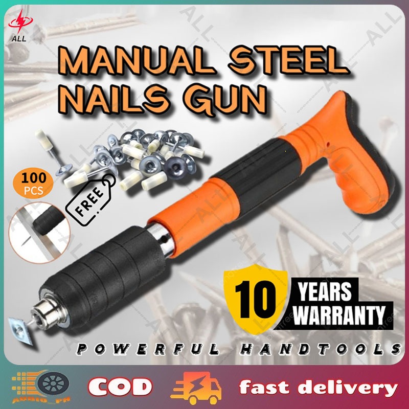 Nail Gun Heavy Duty Chisel Gun Rivet Tool Concrete Tufting Gun Manual ...